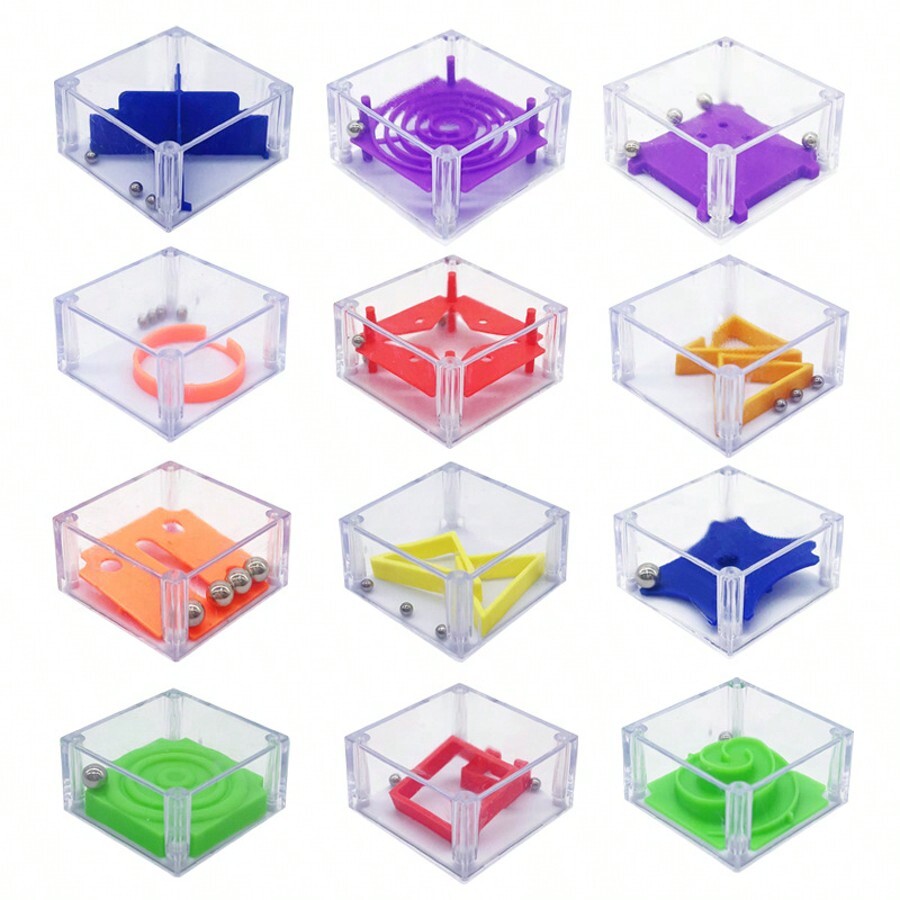Mini Maze Ball Game, Handheld Stress Relief Fidget Toys, Creative ...