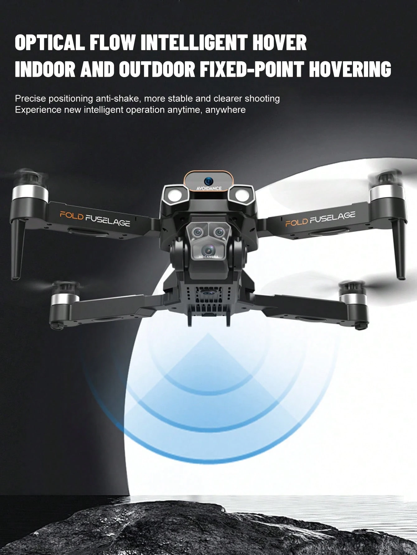 M8 Adult Drone 720P Brushless Motor Drone For Beginners FPV Foldable RC ...