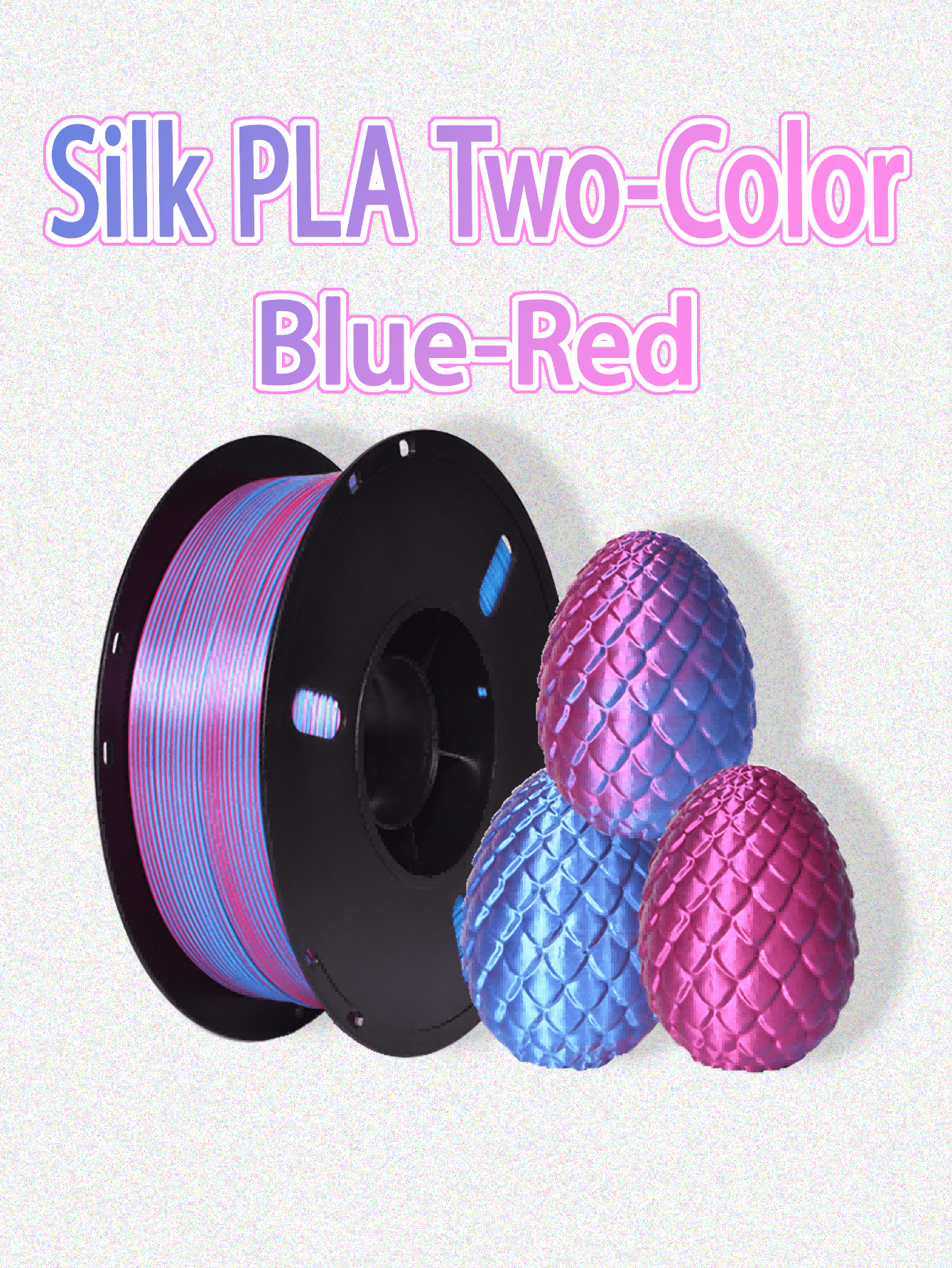 Filamento de Impressora 3D PLA Seda Bicolor Degradê 1kg 1,75mm | SHEIN ...
