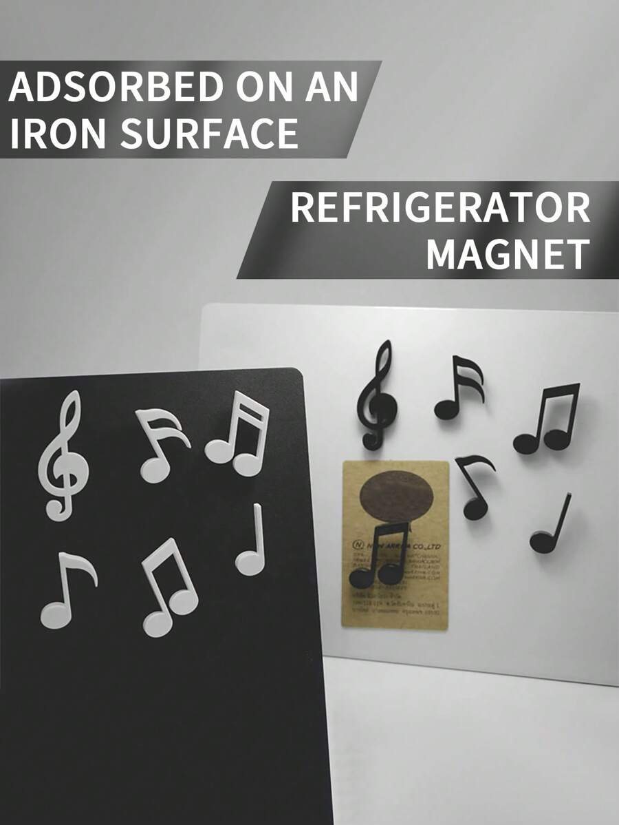 6pcs Musical Note Magnets, Musical Symbols Fridge Magnets, Piano Staves ...