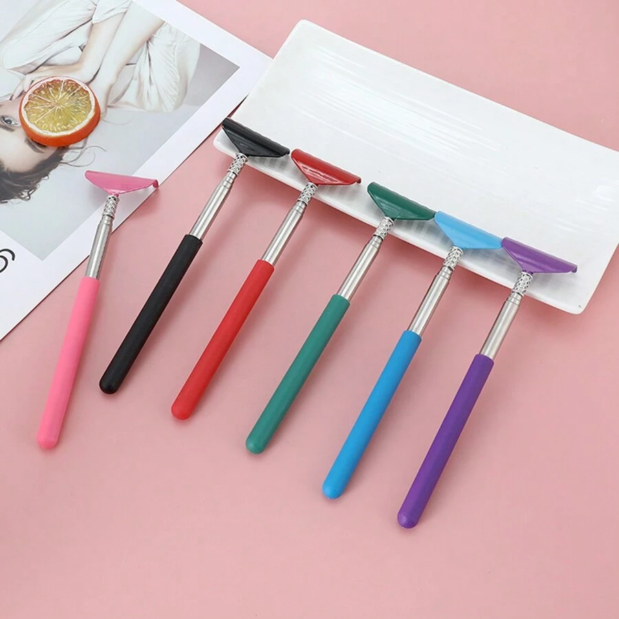 1pc Ergonomic Expandable Stainless Steel Back Scratcher, Itch Relief ...