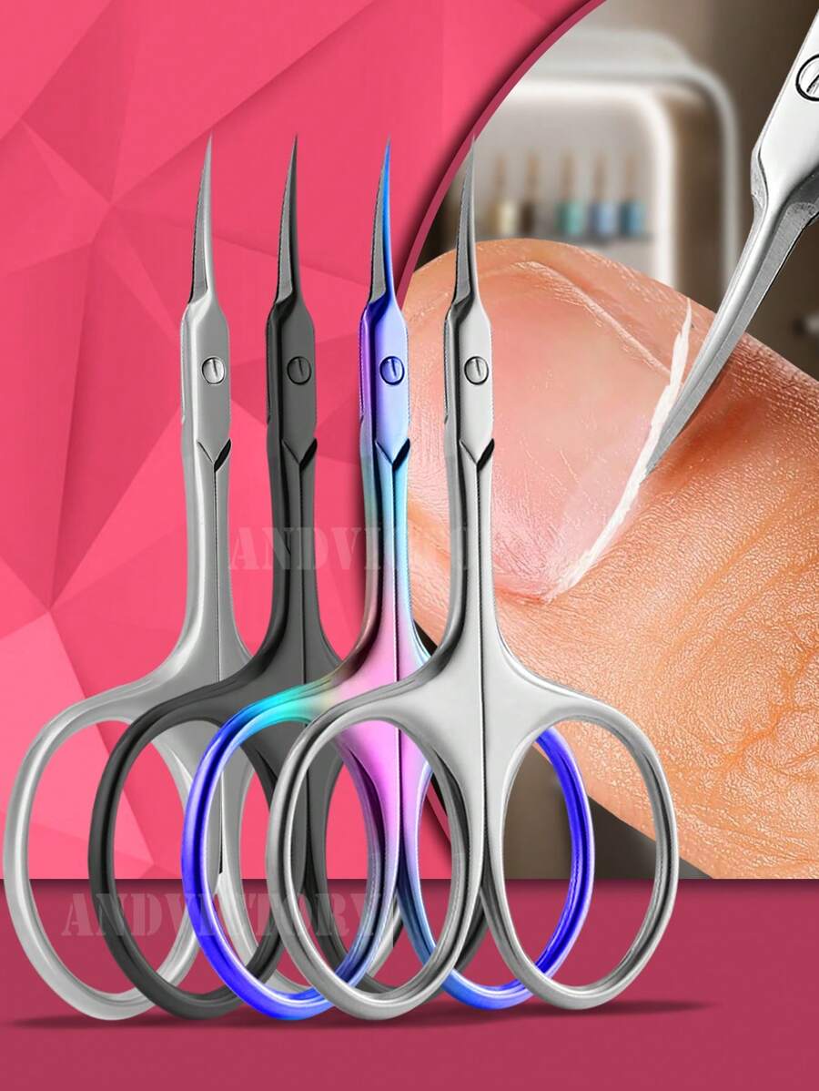 ANDVICTORY 1pc Russian Cuticle Scissors Nipper Dead Skin Scissors ...