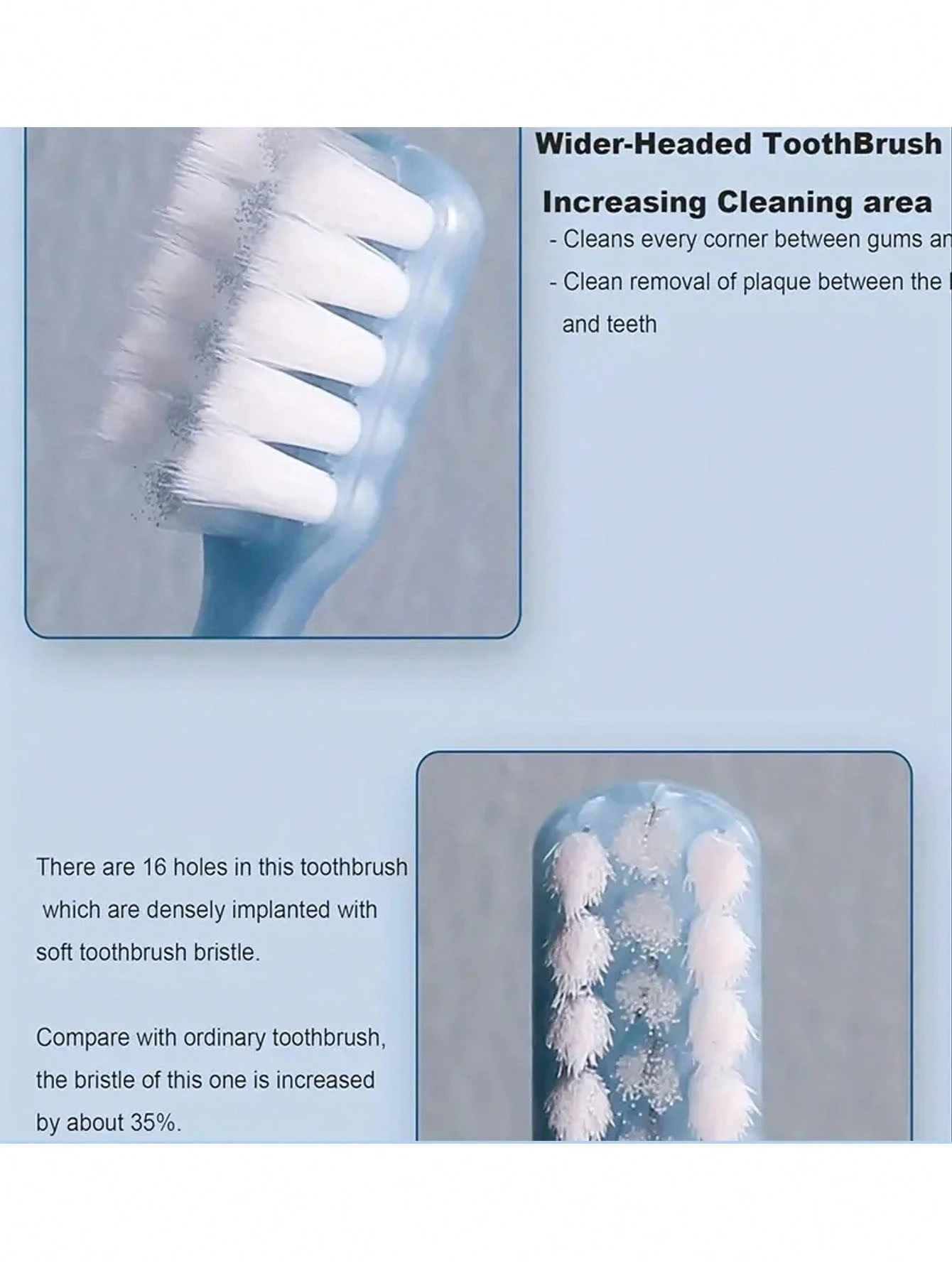 5-In-1 Orthodontic Toothbrush Set, Including Orthodontic Toothbrush ...