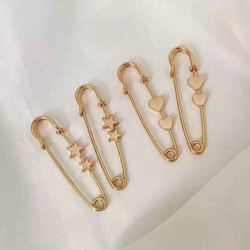 Fashionable Metal Waist Clips, Clothing Size Adjuster, Lapel Pin, Chest ...