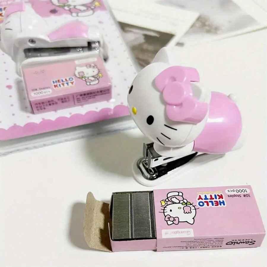 Sanrio Sanrio Hello Kitty Staplers Set Kawaii Cute Cartoon Kt Cat ...