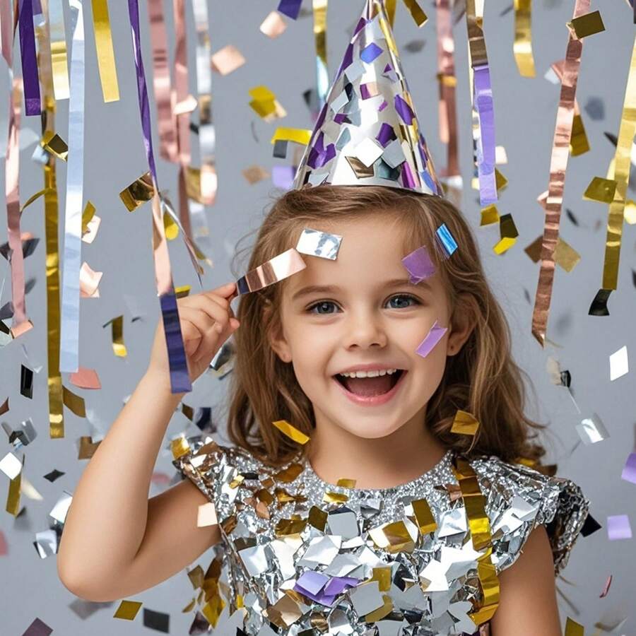 Mini Confetti Shooter Handheld Purple Do-It-Yourself Spring Loaded ...