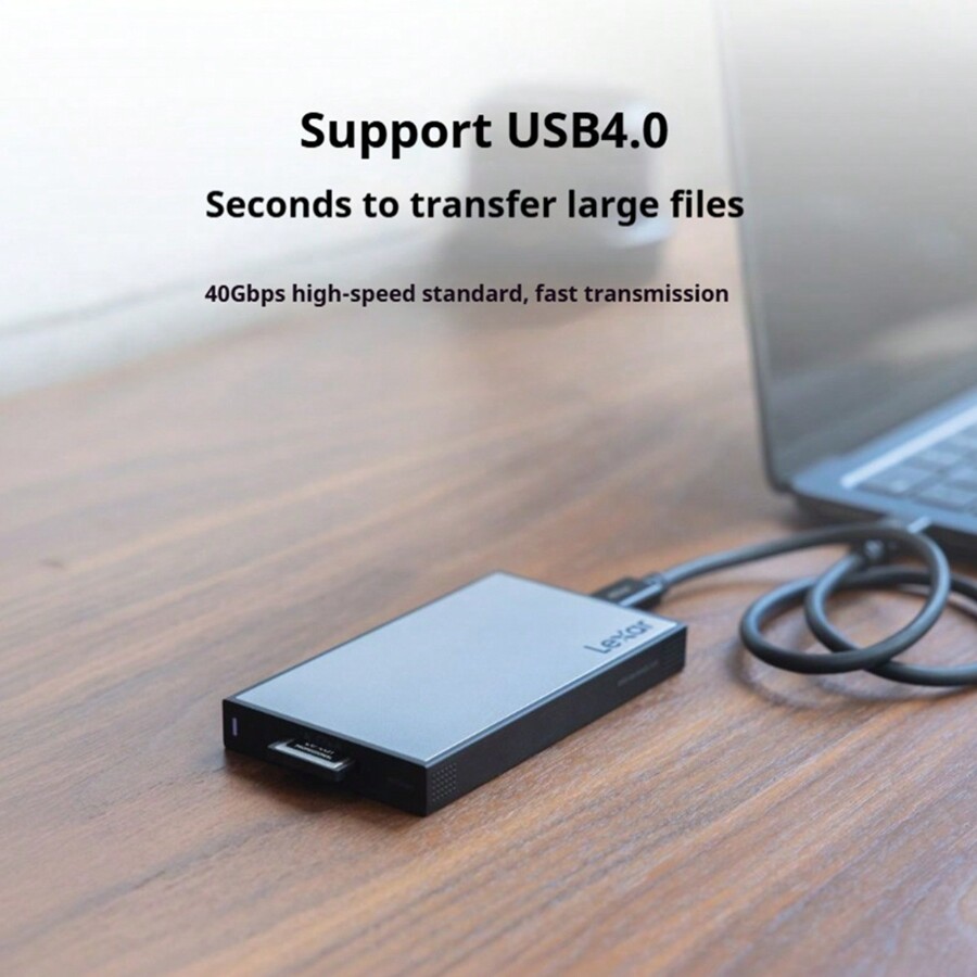 Lexar CFexpress 4.0 TypeB Card Reader Desktop Backup Station Workflow ...