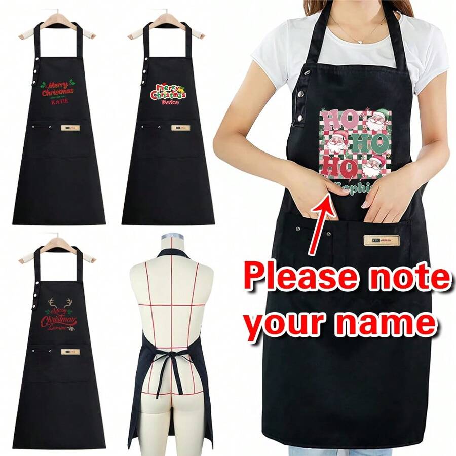 Customized Exclusive Apron Cooking Clothes Fashionable New Fabric Chefs ...