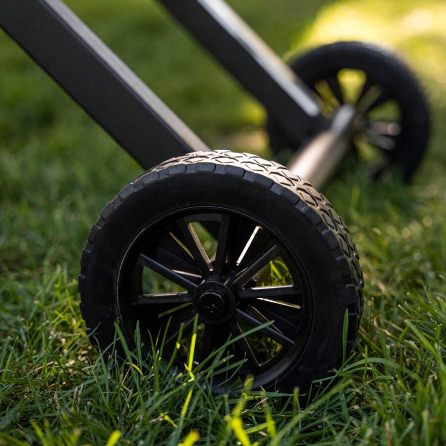 Power Adventure Ready 2-Burner 22" Propane Omnivore Griddle With Flexfold Legs In Alpine Green ...