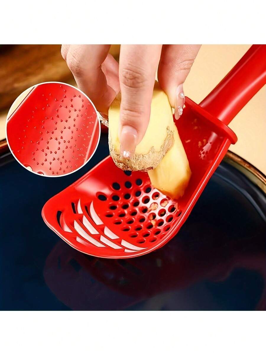 Multifunctional Kitchen Grinding Cooking Spoon, Crush And Drain ...