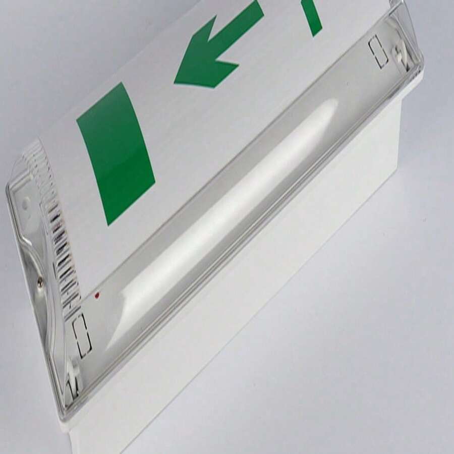 Panneau de sortie de secours avec lumières de secours pour les entreprises, etc. Lumières de ...