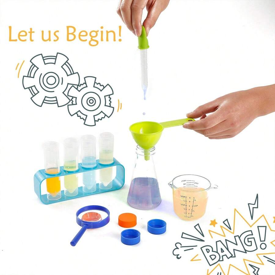 Reusable 50ml PP Material Test Tube, Test Tube Rack, 5ml Marked ...