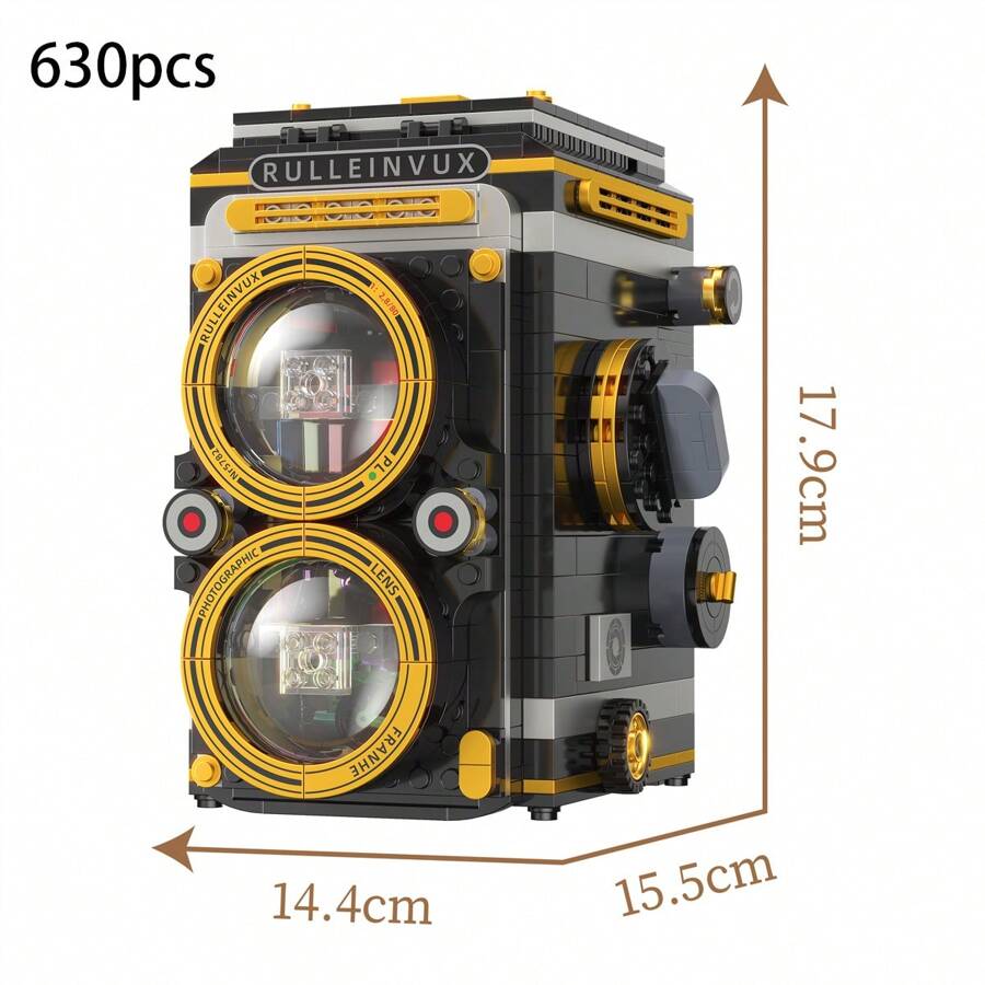 Four Sets Of Unique Retro Building Blocks For Adults: Retro Vertical ...