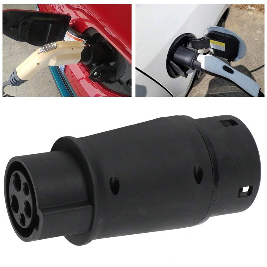 EV Charger Connector Type, 1 To Type 2 Adapter Electric Vehicle ...
