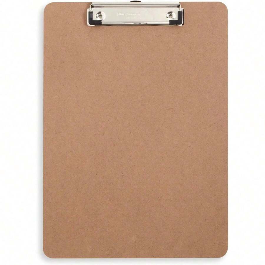 30 Hardboard Clipboards, Low Profile Clip, Designed For Classroom And ...