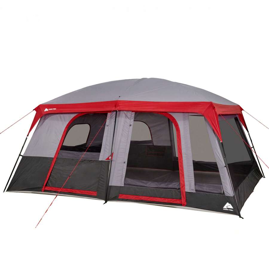 Ozark Trail 12-Person Cabin Tent, With Convertible Screen Room | SHEIN ...