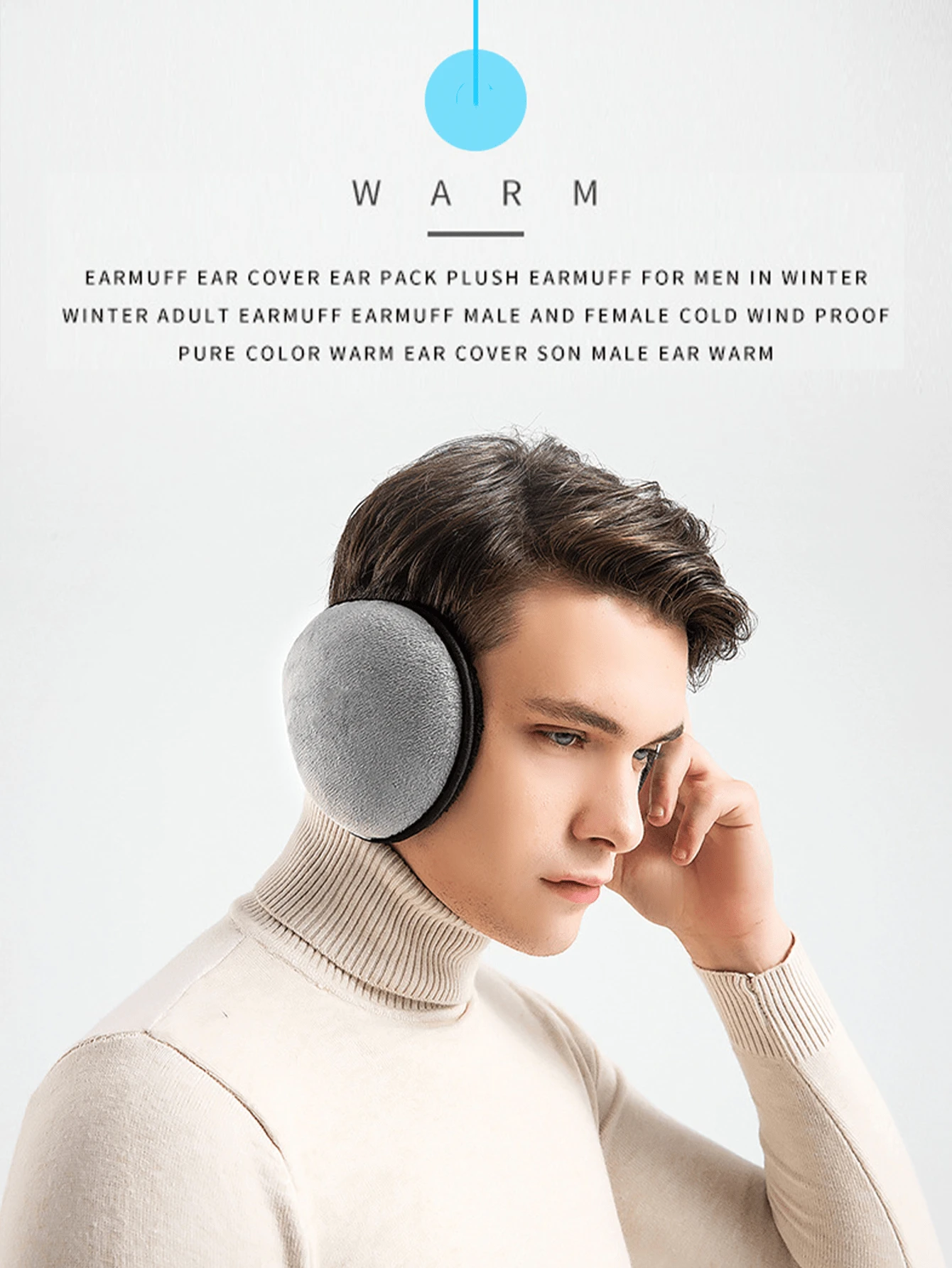 1 pieza Orejeras de peluche unisex para el invierno - Perfectas para ...