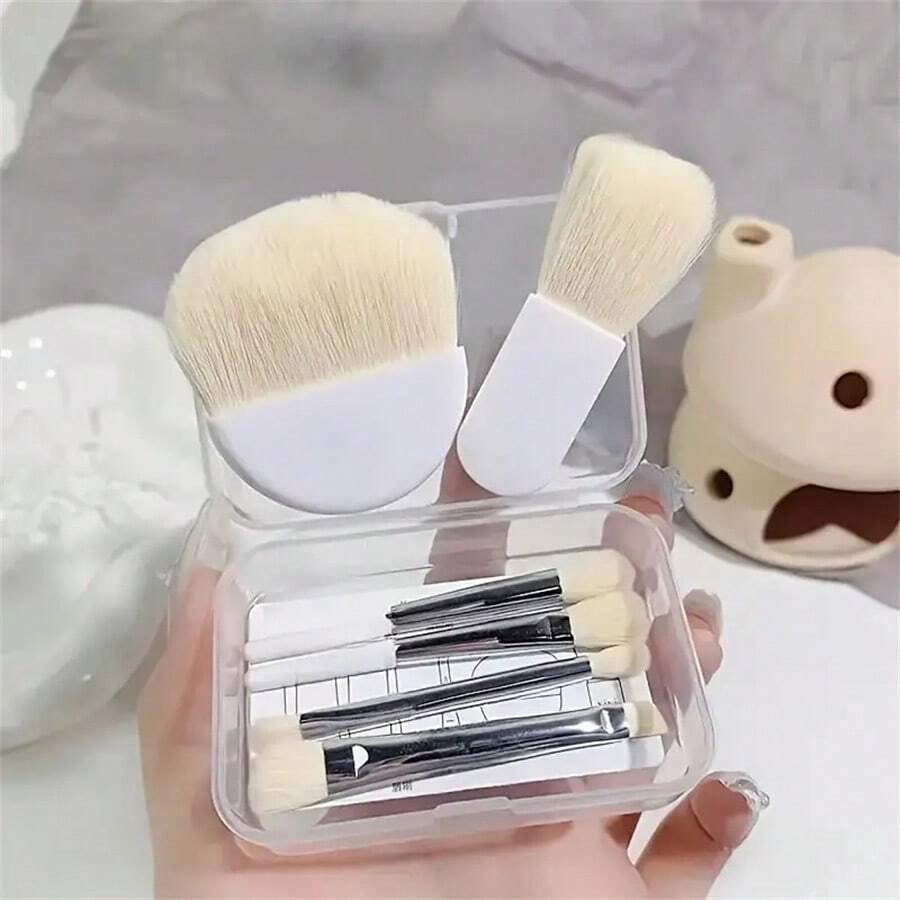 Set de 6 piezas de mini brochas de viaje para maquillaje - Para ojos ...