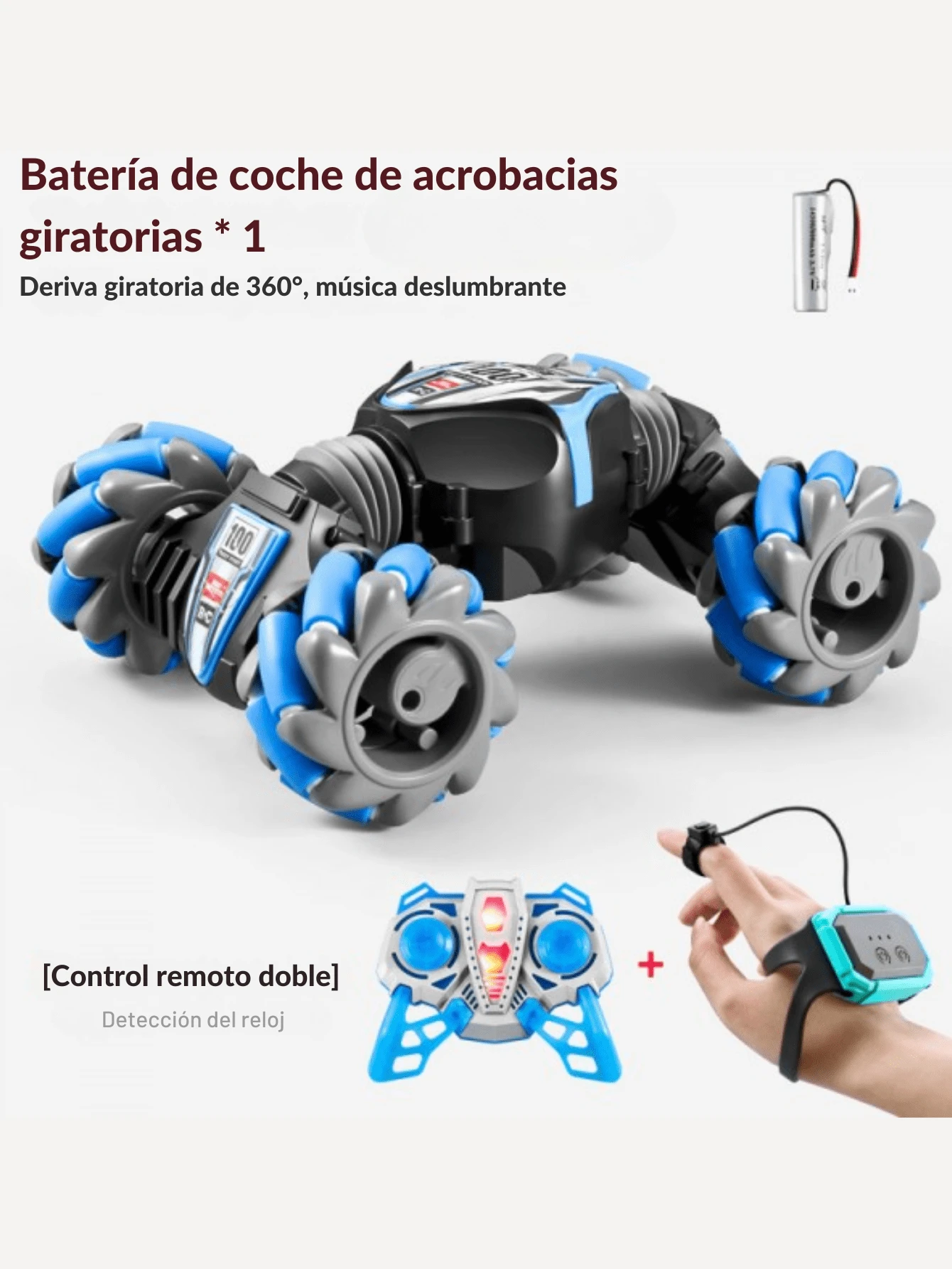 Rechargeable RC Car With 360° Remote Control For Children - Remote ...