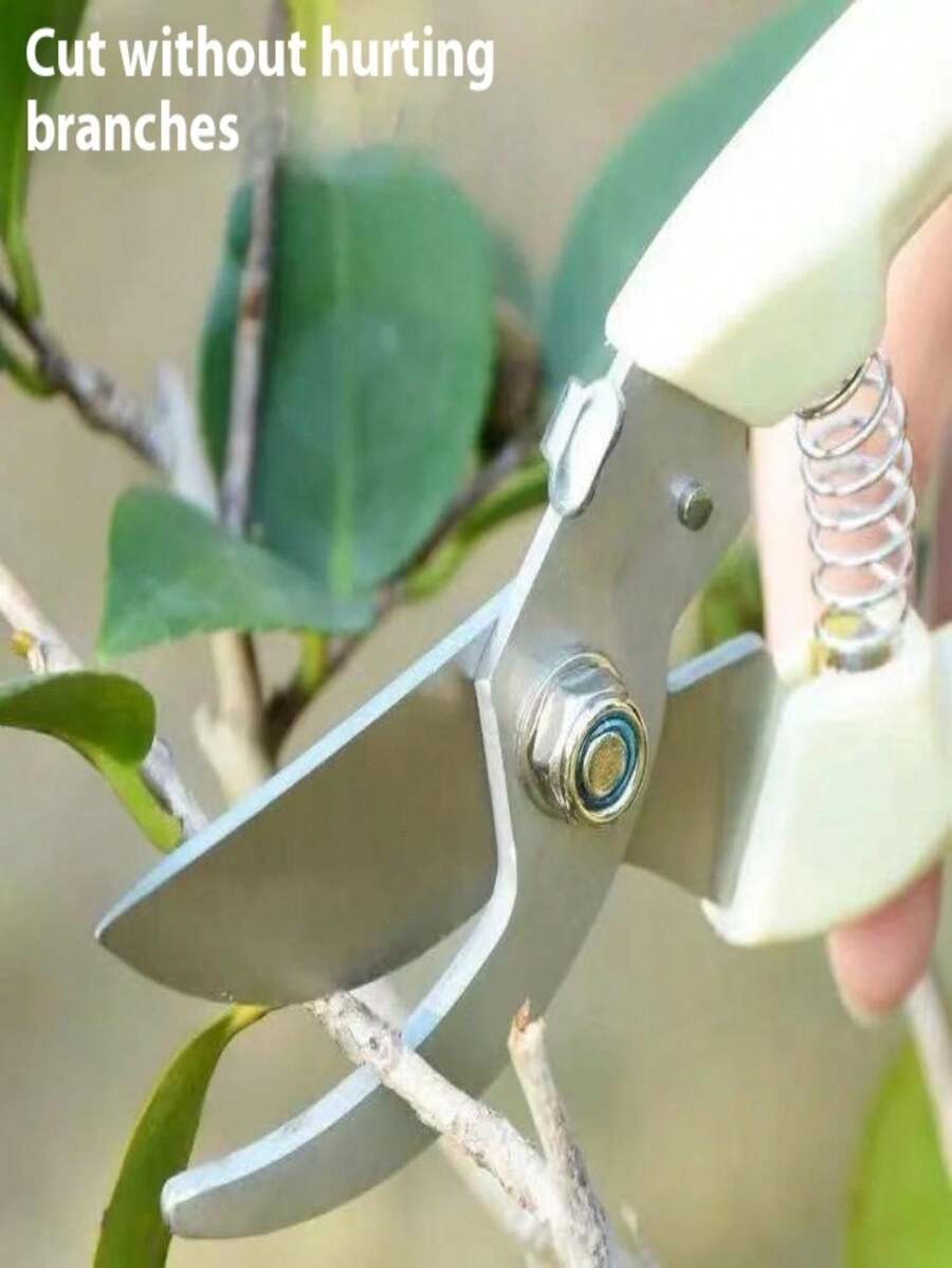 3pcs Set: Stainless Steel Garden Branch Pruning Shears, 2 Pruning ...