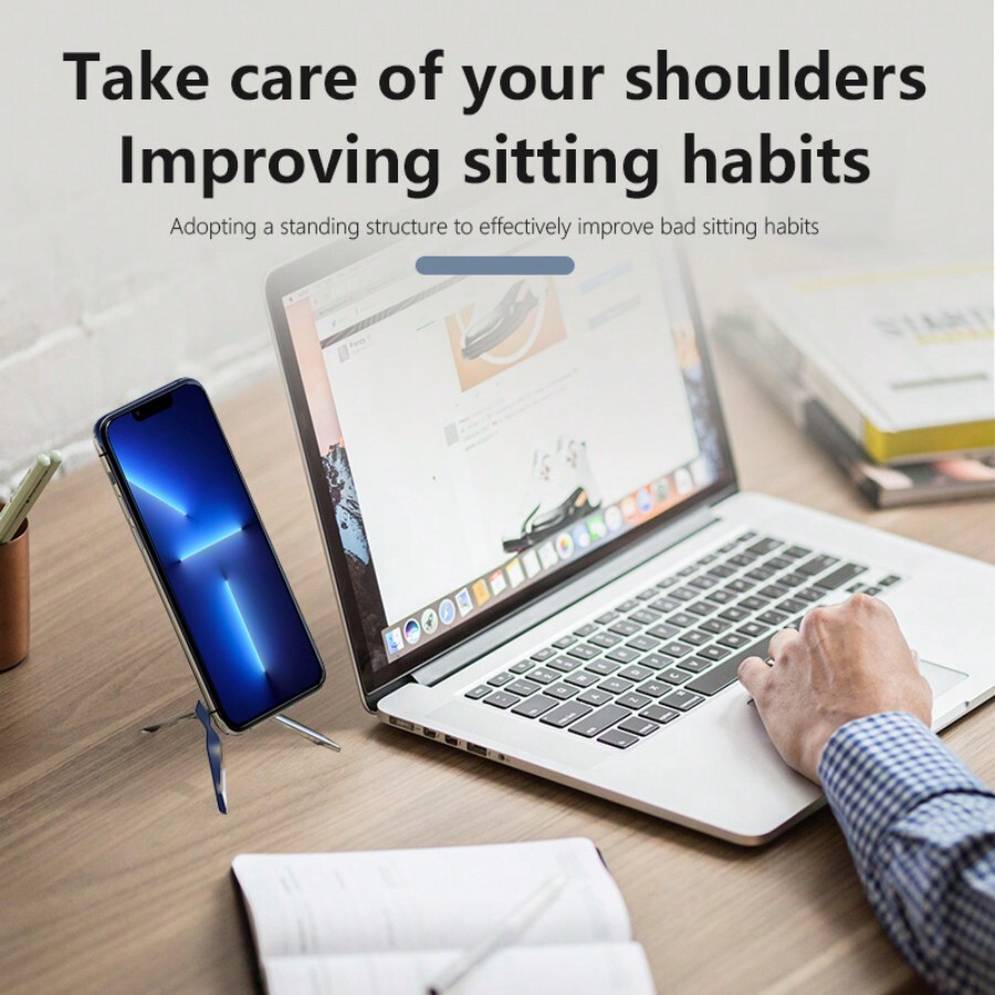 Learning And Live Streaming,Folding Magnetic Mobile Phone Holder, Multi ...