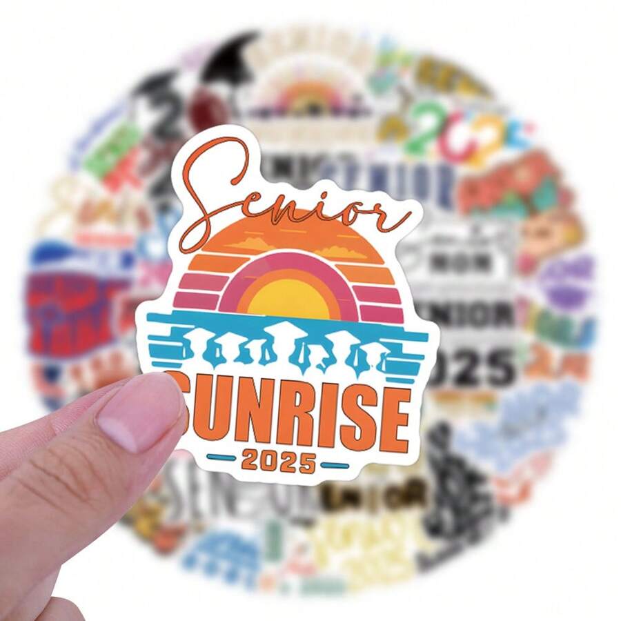 55Pcs Senior Stickers Senior 2025 Stickers 2025 Stickers Graffiti ...
