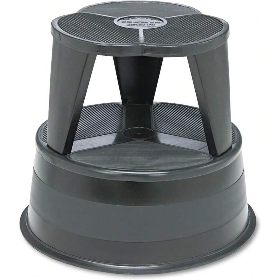 2-Step Steel Step Stool With 300 Lb. Load Capacity Color: Black | SHEIN USA