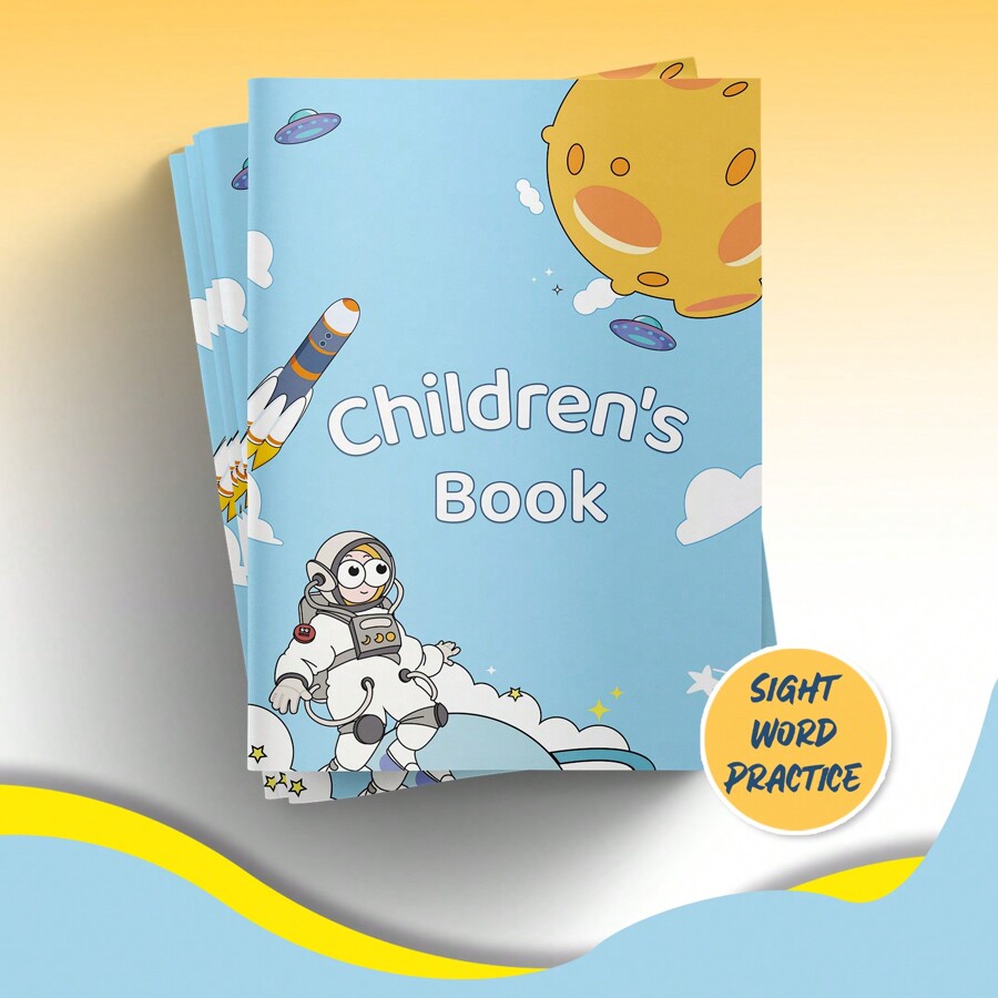 Interactive Alphabet Learning Book For Kids With Colorable Pictures ...