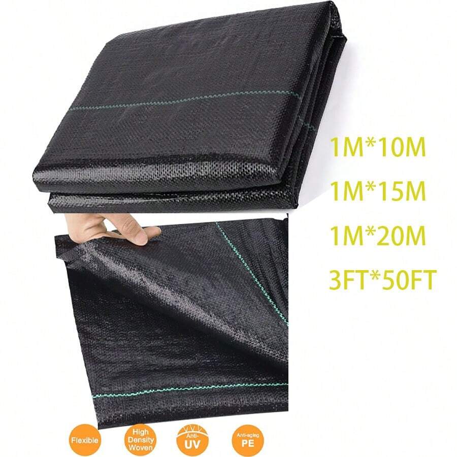 Woven Landscape Barrier Fabric, Heavy Duty Landscaping Ground Cover ...