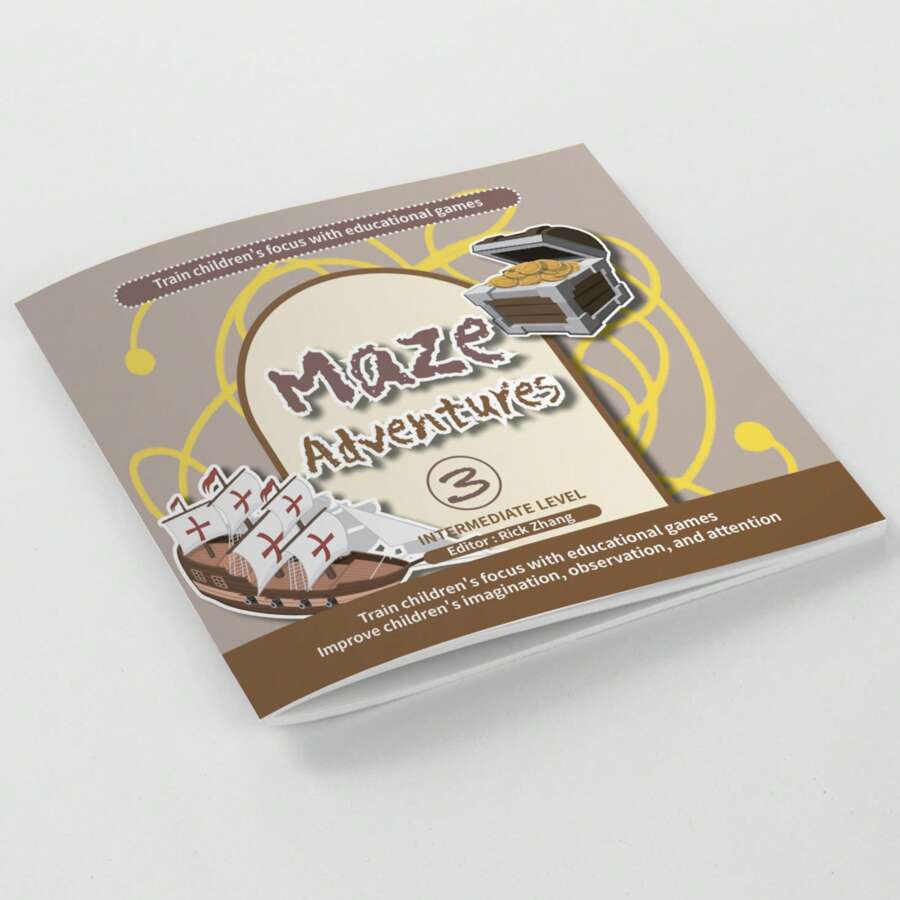 Maze Mania: A Creative And Stimulating Activity Book For Kids To ...