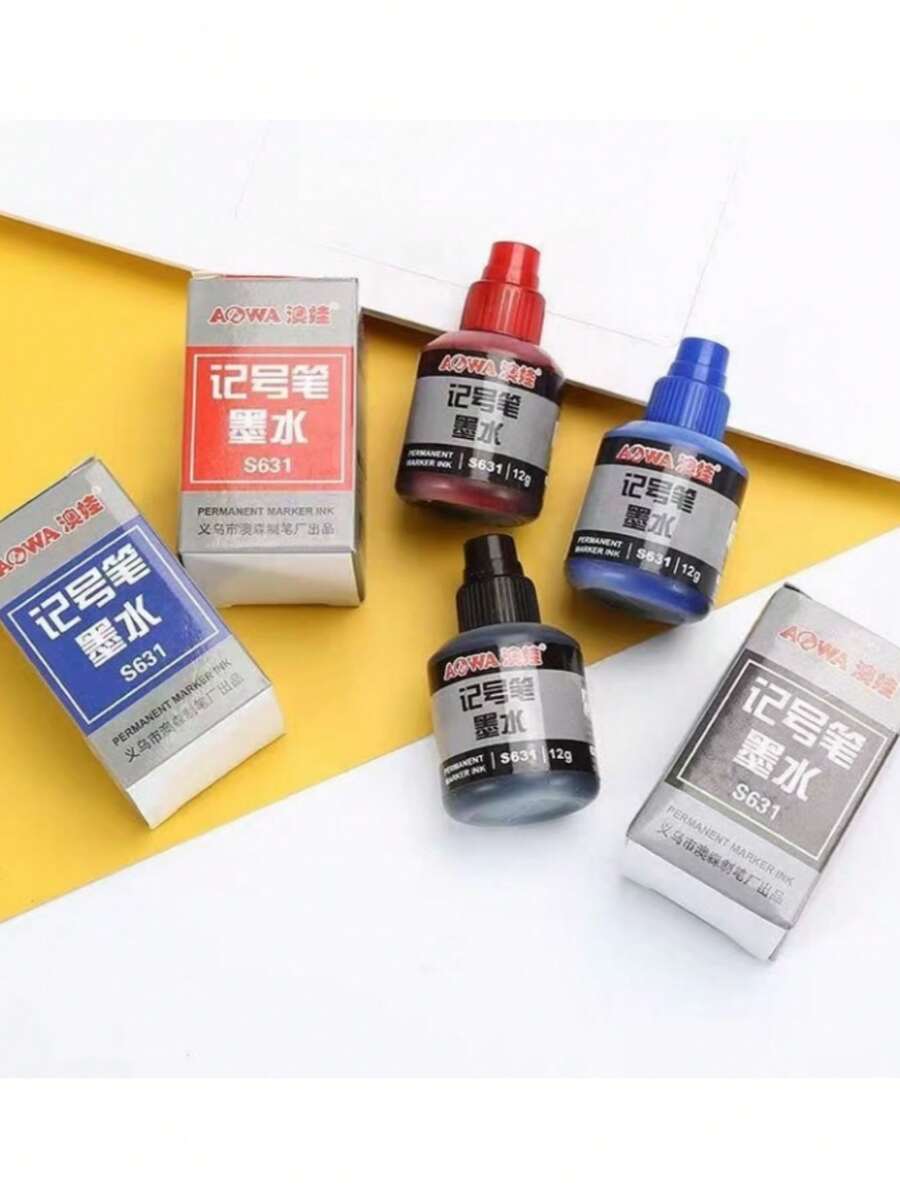 Oil-Based Marker Ink Refill Refill Tack Pen Write Continuously Add ...