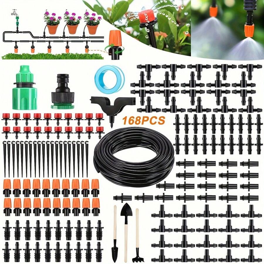 Sistema de irrigação automática por gotejamento de jardim com bico de 1 ...