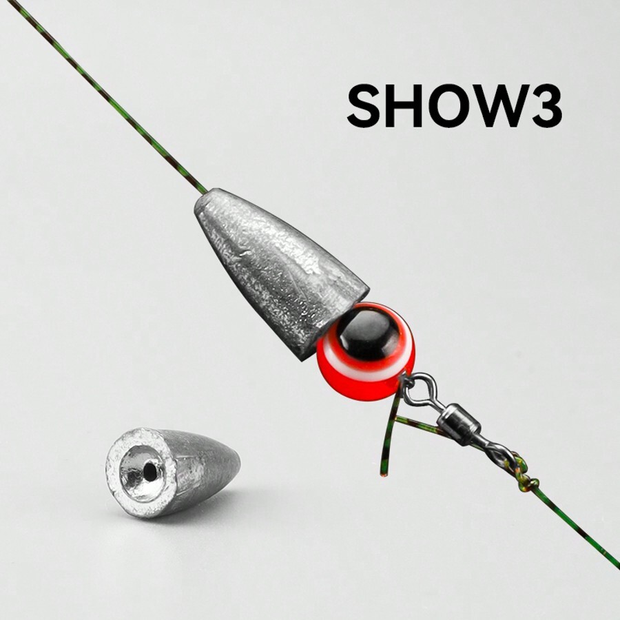 Texas Rigged Pre-Made Fishing Lure Kit With Anti-Snag Bottom, Worm Hook ...