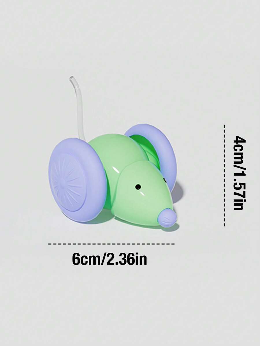 1pc Interactive Cat Toy Electric Mouse - Automatic Cat Teaser With ...