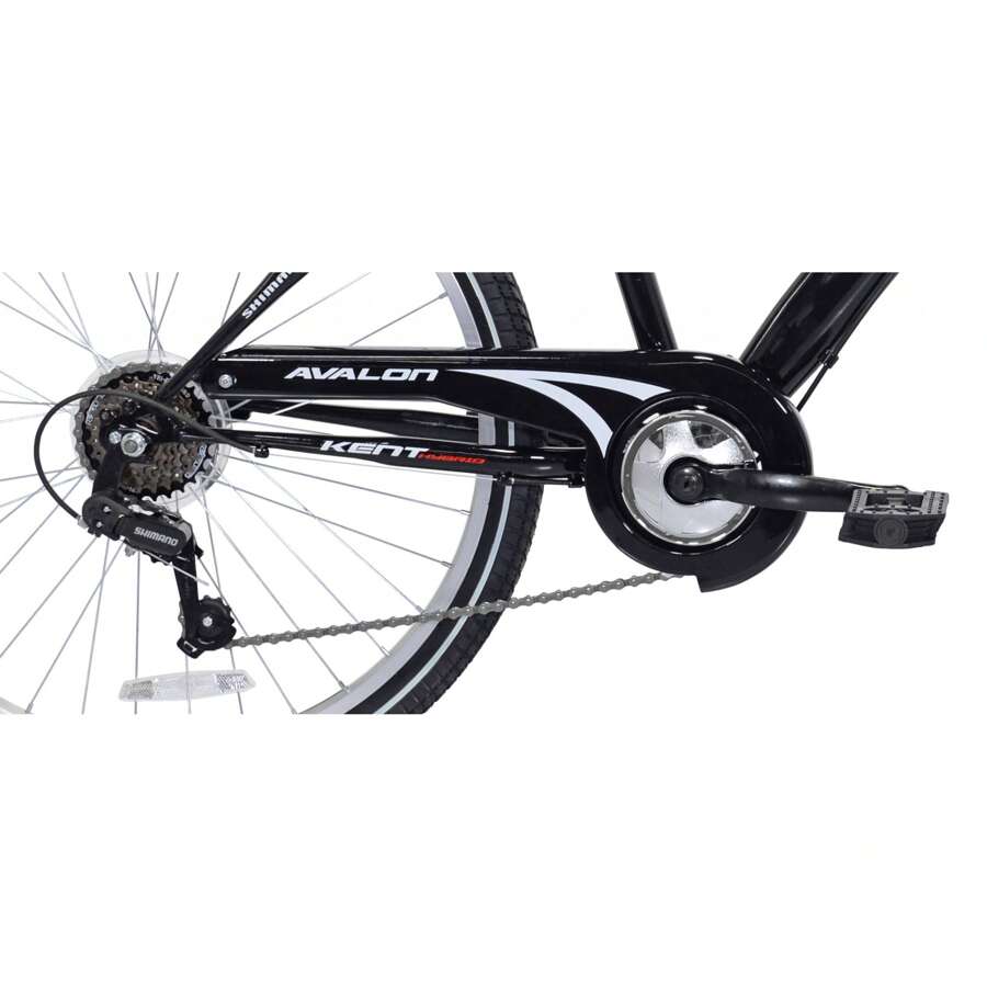 Kent Bicycle 26 In. Avalon Comfort Men's Bike With Full Suspension ...