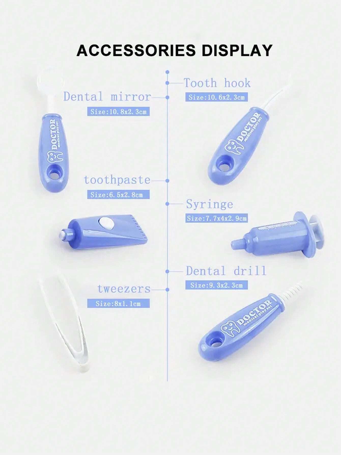 1pc Pink Doctor Role Play Toy Medical Tool Kit: Fun And Educational ...