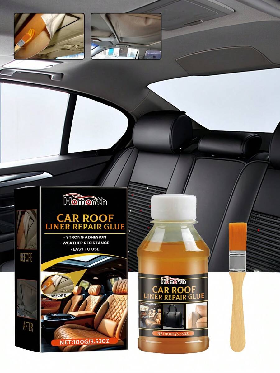 Car Roof Lining Care Adhesive Car Roof Lining Adhesive (New And Old ...