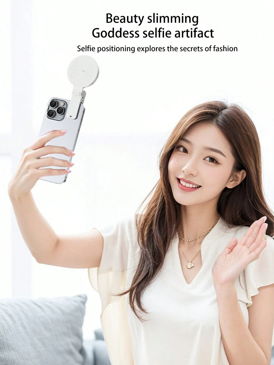 Live Streaming & Selfie Lighting Kit, Rear Selfie Mirror & Clip-On ...
