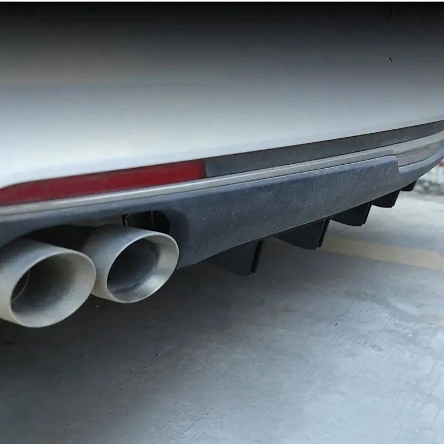 Four Piece Car Modification Universal Rear Spoiler Shark Fin Bumper ...