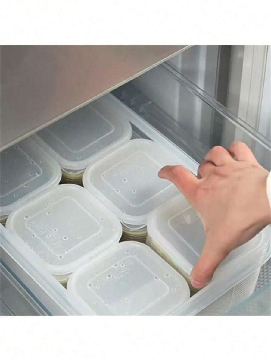 Multifunctional Refrigerator Storage Box Drain Seal Fresh Fruit Ginger ...
