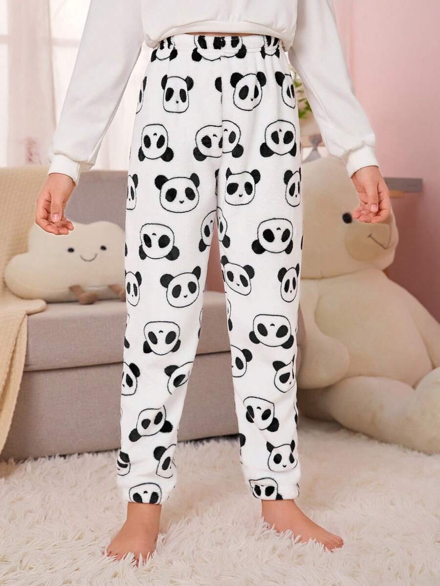 Tween Girls Fuzzy Cute Panda Print Pajama Pants for Sale Australia| New ...