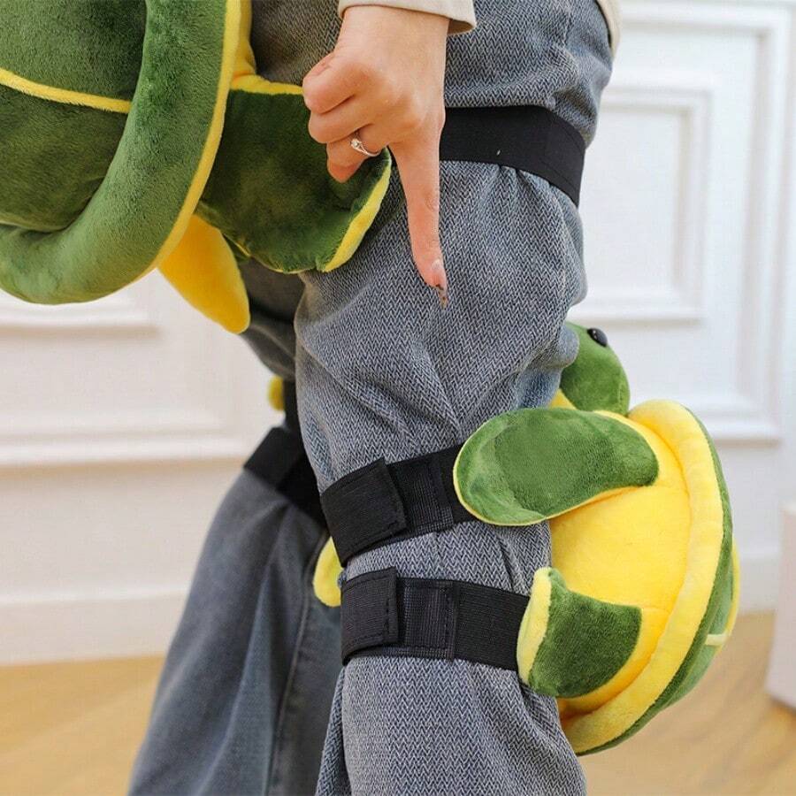 XL Adult Cute Turtle-Shaped Skating Fall Protection Padding Kneepad ...