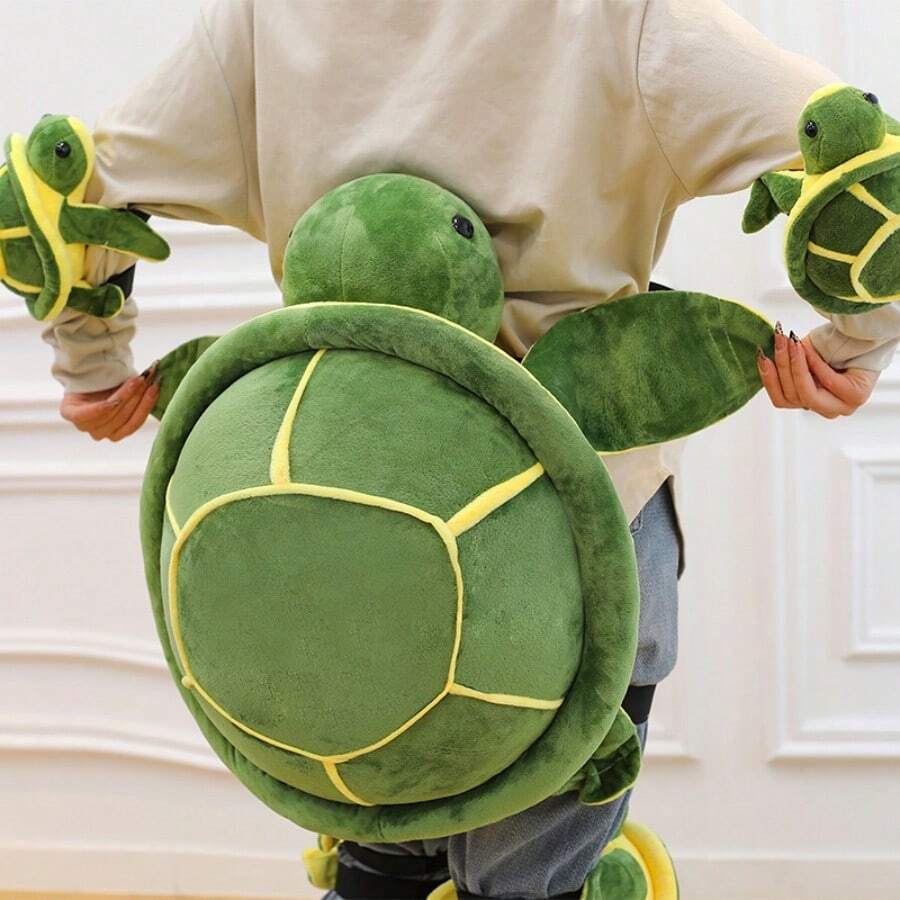 XL Adult Cute Turtle-Shaped Skating Fall Protection Padding Kneepad ...