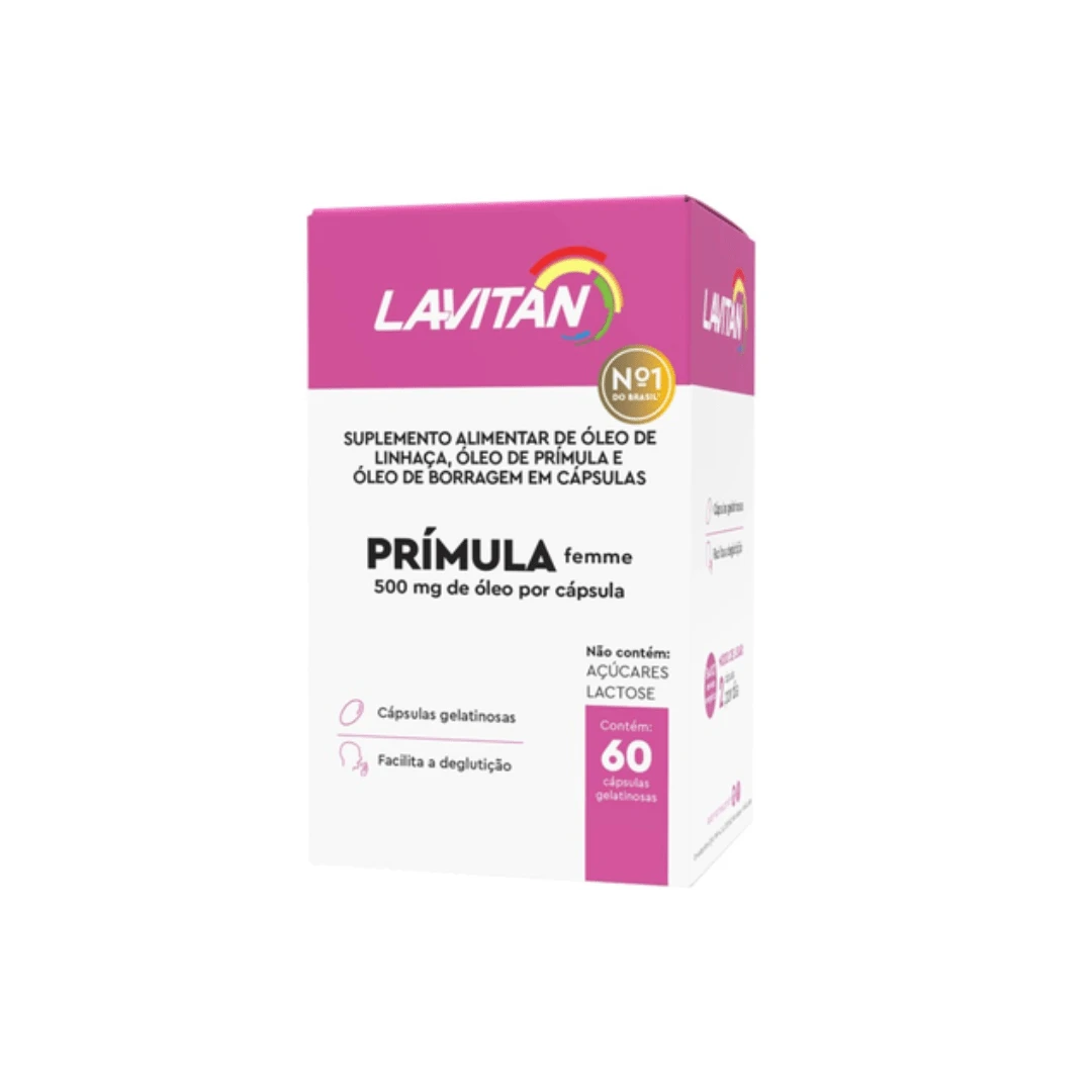 Kit 3x Lavitan Primrose With 60 Tablets Menopause Borage Linseed | SHEIN UK