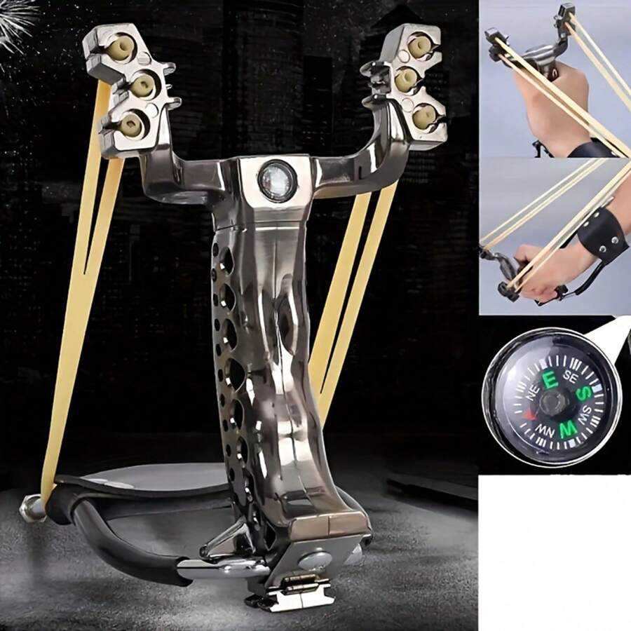 Folding Outdoor Projectile Launcher With Wrist Strap: High-Velocity ...