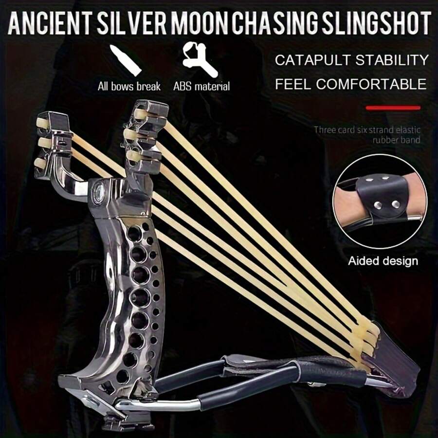 Lanzador plegable de proyectiles para exteriores con correa para la ...