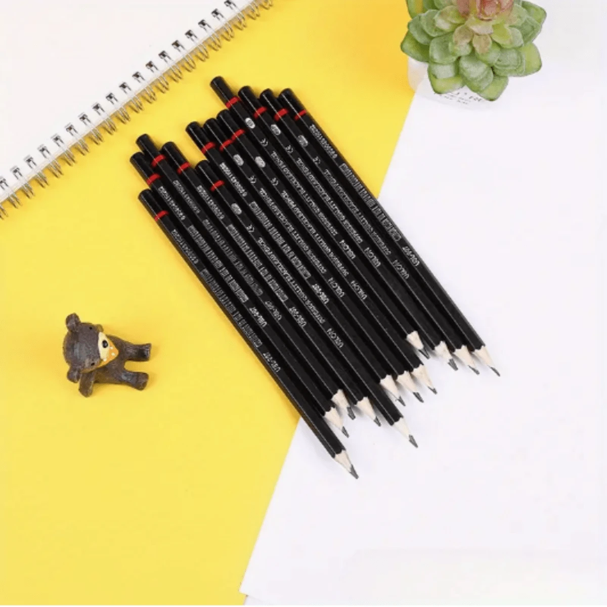 1 Set Of 12 Precision Drawing Pencils - Professional Sketching And ...