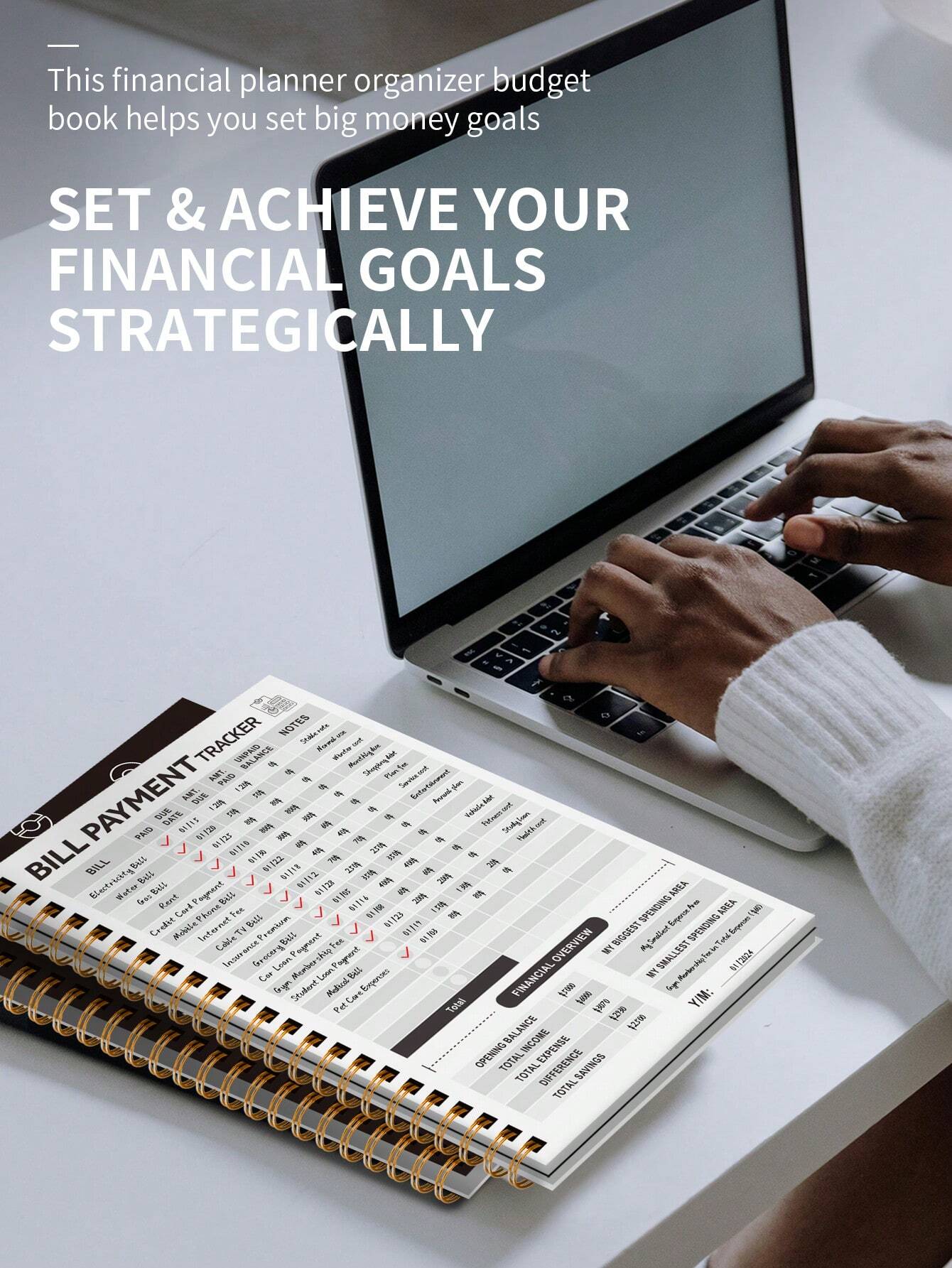 Monthly Bill Payment Tracker Notebook, 2025 Finance Management ...