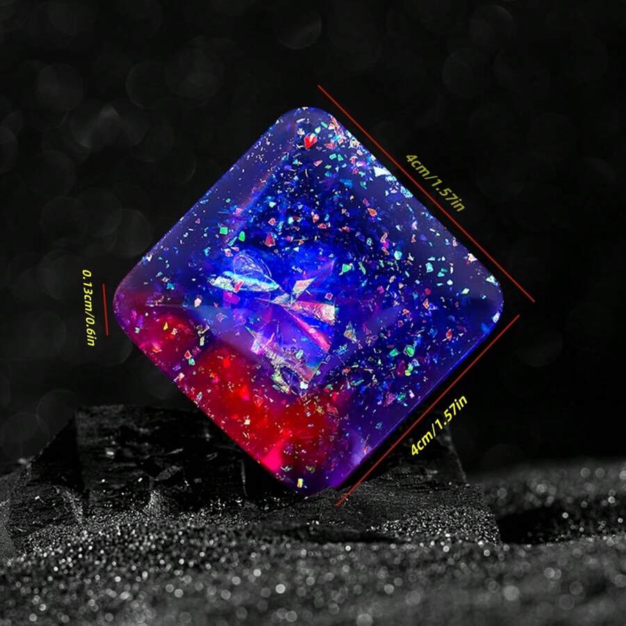 Square Finger Spinner, Portable Desktop Spinning Energy Toy, ABS Resin ...