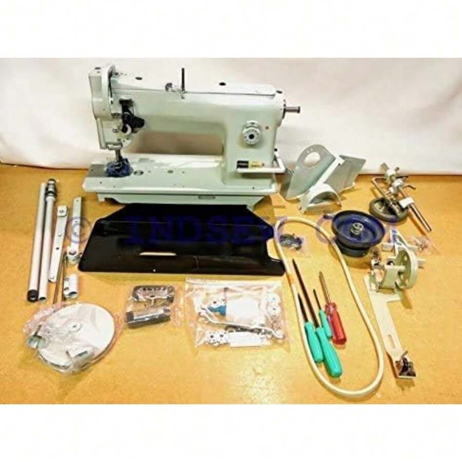 Walking Foot Industrial Sewing Machine With Table And Servo Motor ...